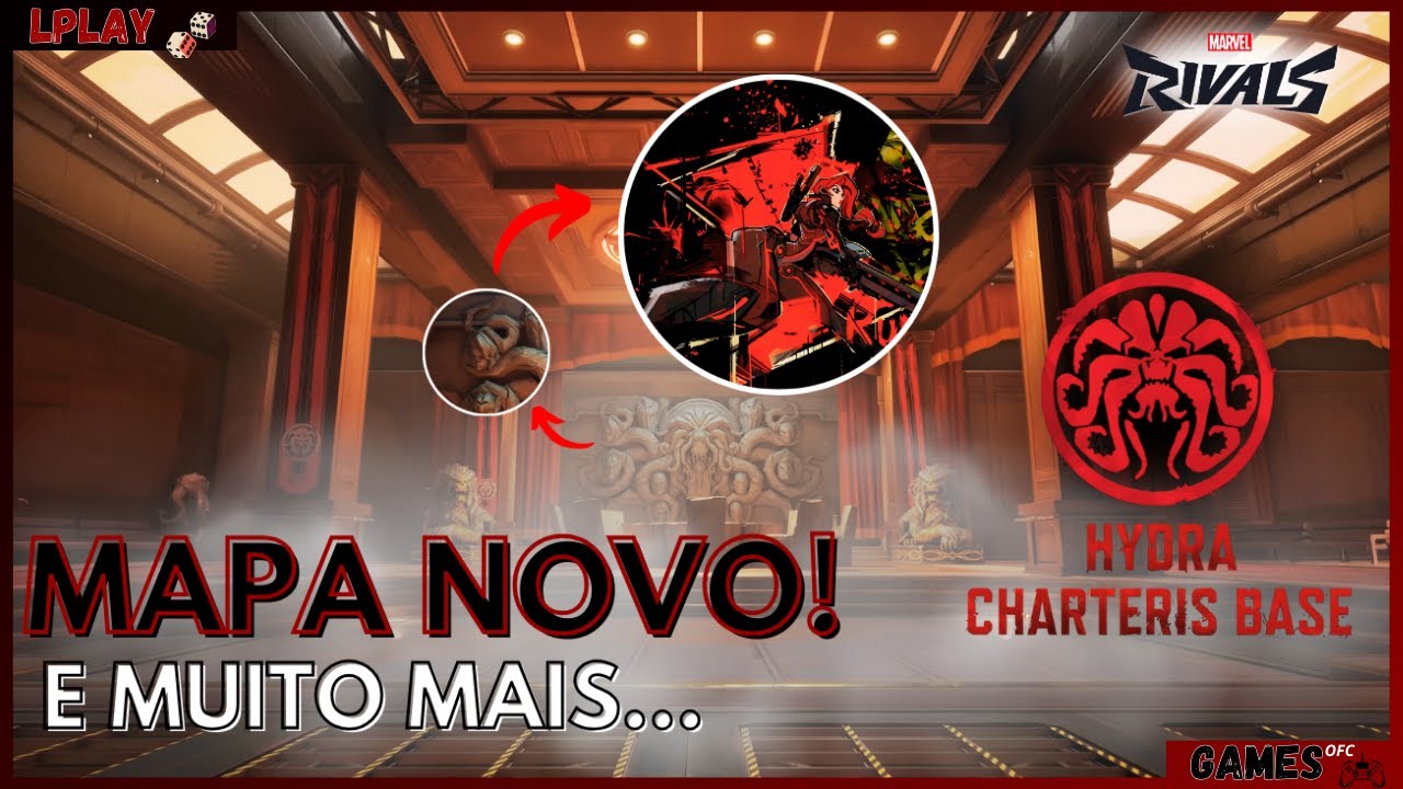 MAPA ABERTO E LINDO, COISA LINDA DE SE VER!!! | Mapa novo: Marvel ...