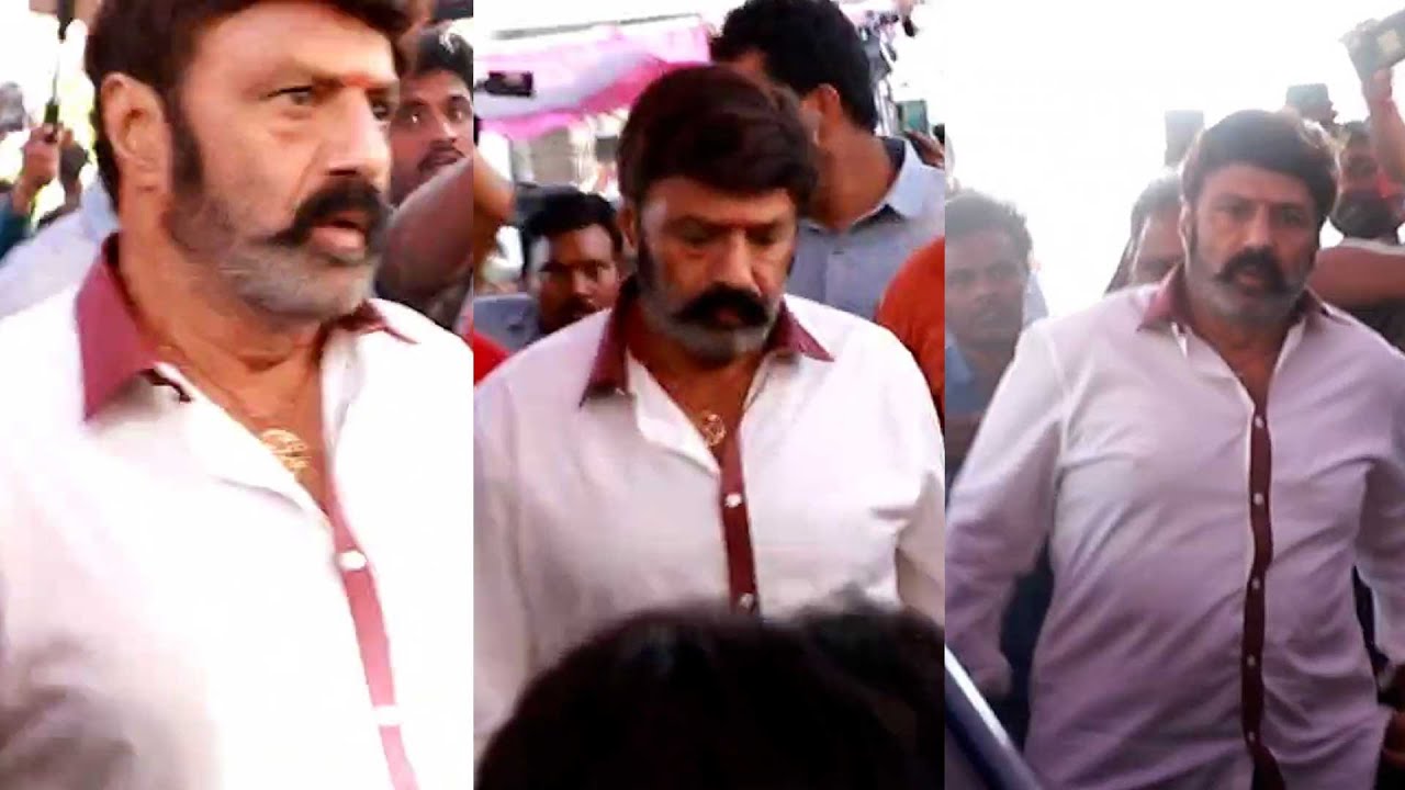 Balakrishna Exclusive Visuals at Nandamuri Taraka Ratna House ...