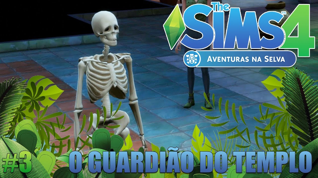 O GUARDIÃO DO TEMPLO | AVENTURAS NA SELVA - The Sims 4 #3 - YouTube