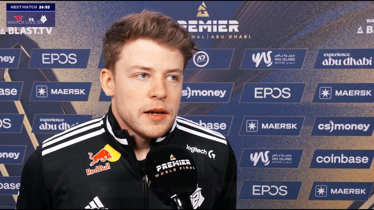 G2 jks - Interview before SEMI-FINAL vs FaZe | BLAST Premier World ...