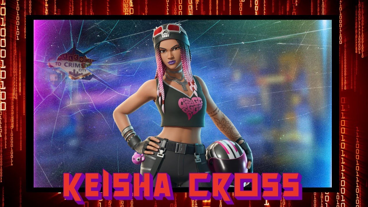 NEW Fortnite KEISHA CROSS Gameplay - YouTube