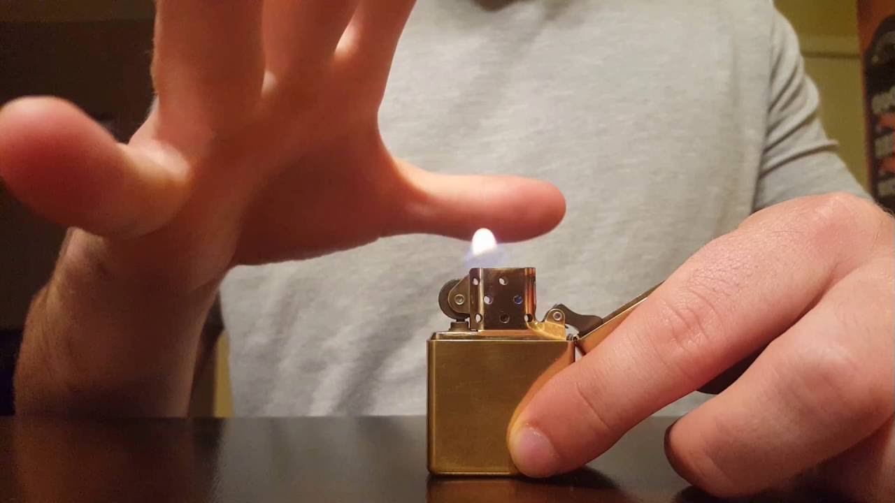 Zippo Trick #3 - "Twilight Zone" - YouTube