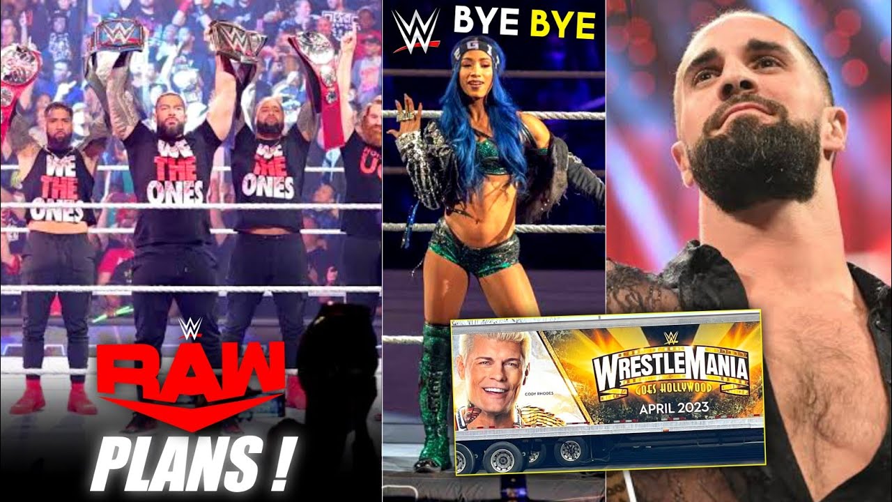 BLOODLINE HUGE RAW Plans ! Sasha Banks FINAL BYE 👋 | Seth Rollins TEASE ...