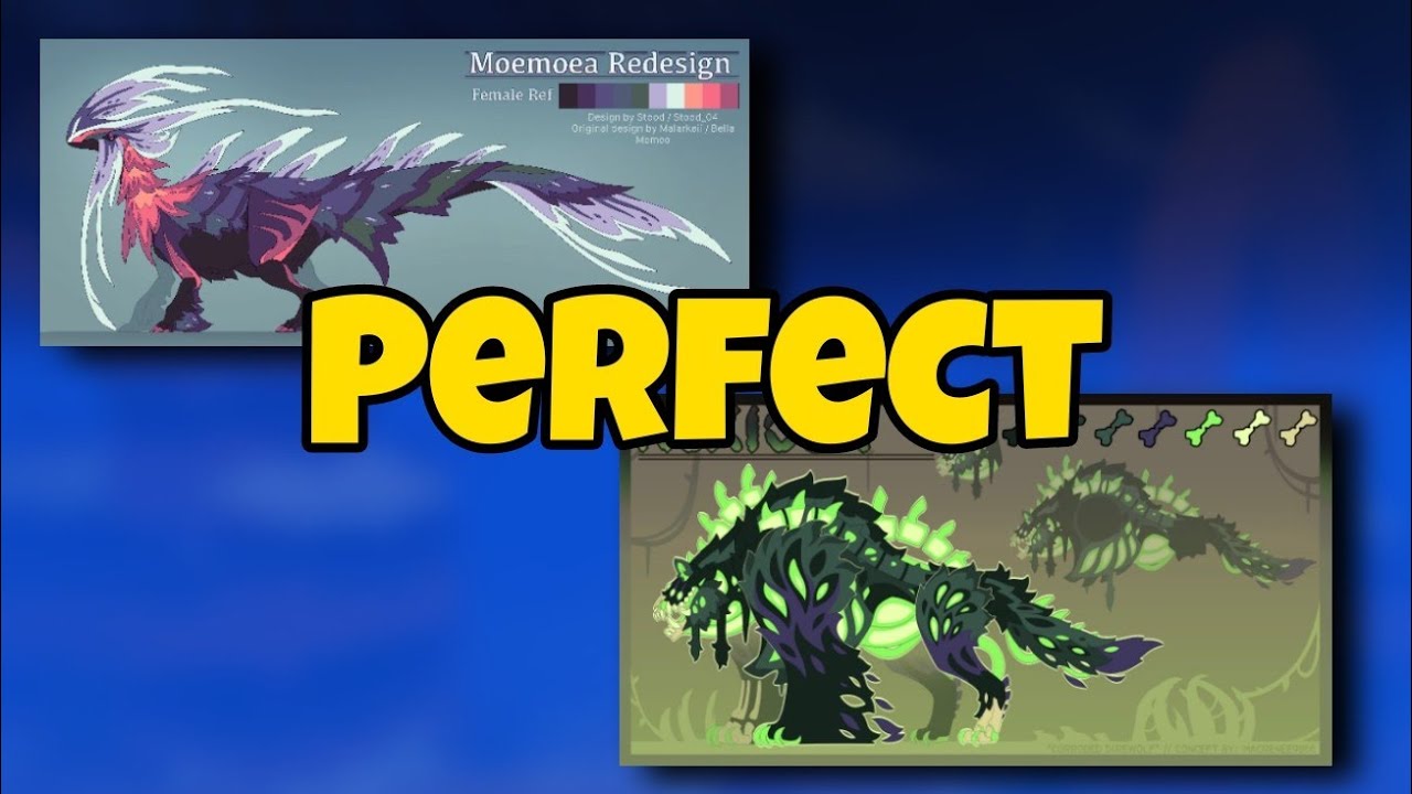 Moemoea Redesign & Noxiouk were the RIGHT Update | Creatures of Sonaria ...