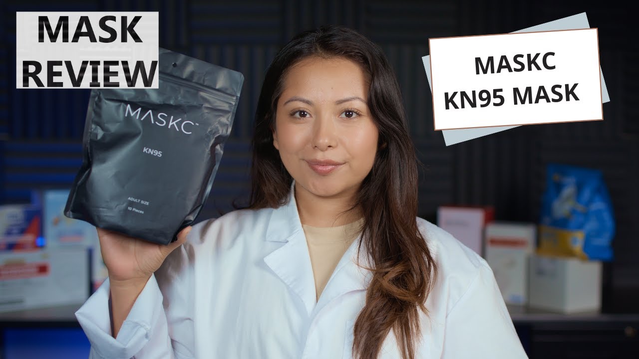 MaskC KN95 Face Mask Review Using NIOSH N95 Testing Standard - YouTube