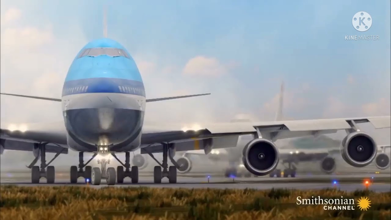 KLM flight 4805 & pan am 1736 _ crash animation - YouTube