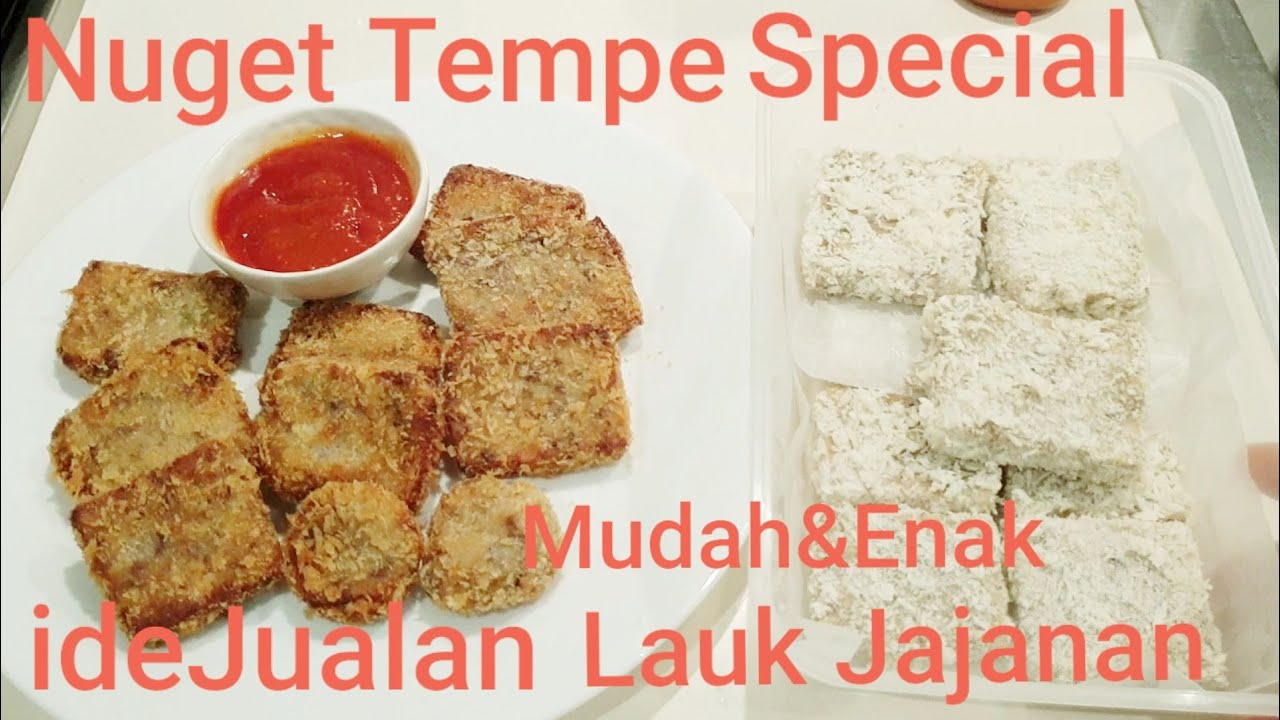 Resep Cara Membuat Nugget Tempe daging sapi Simple mudah Cemilan ...