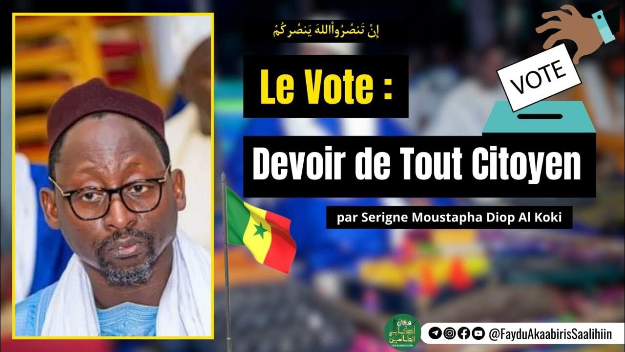 Le Vote : Devoir de tout Citoyen - YouTube