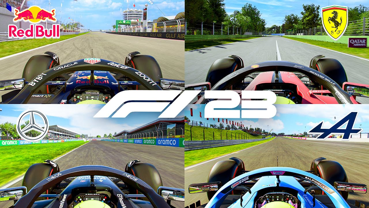 F1 23 GAMEPLAY! F1 23 All Cars & Tracks! (F1 23 Handling Model) - YouTube