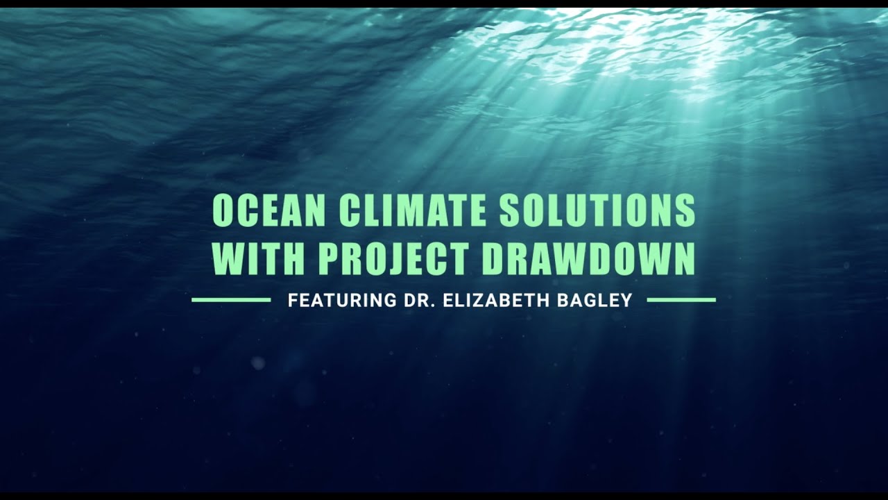 Ocean Climate Solutions with Project Drawdown - YouTube