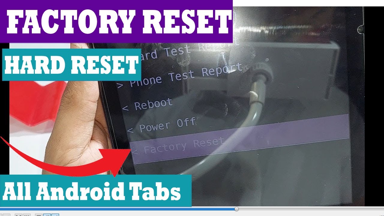 Hard Reset Android Tablets | Factory Reset Android Tablets | Boot Menu ...