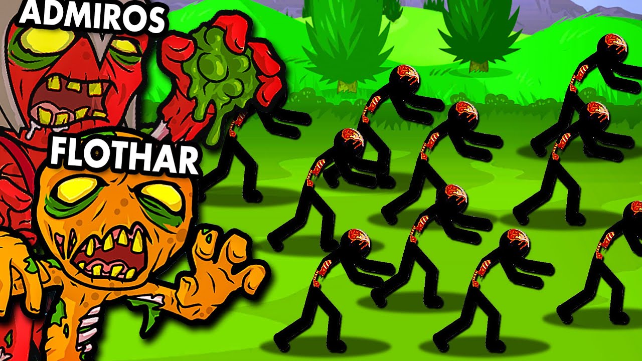 STICK WAR MULTIPLAYER 2vs2 - TO POŁĄCZENIE WYGRYWA WSZYSTKIE GRY! ARMIA ...