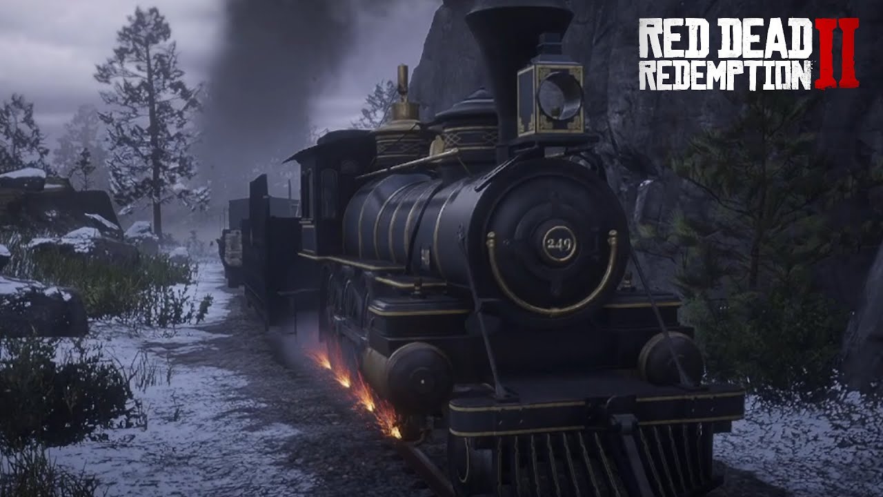 Red Dead Redemption 2 Part 2 Robbing The Train - YouTube