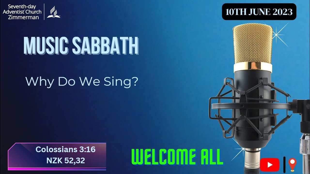 MUSIC SABBATH || WHY DO WE SING?|| - YouTube