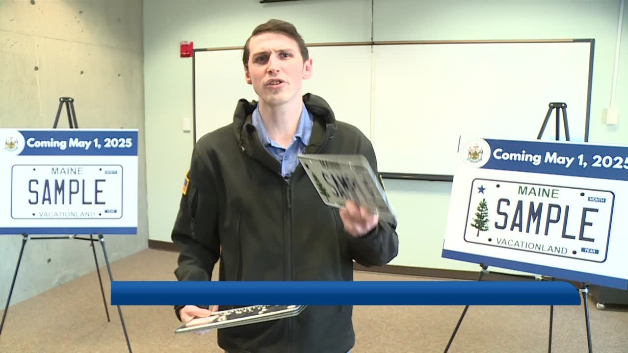 Bye bye birdie: Maine Chickadee license plate replacement unveiled ...