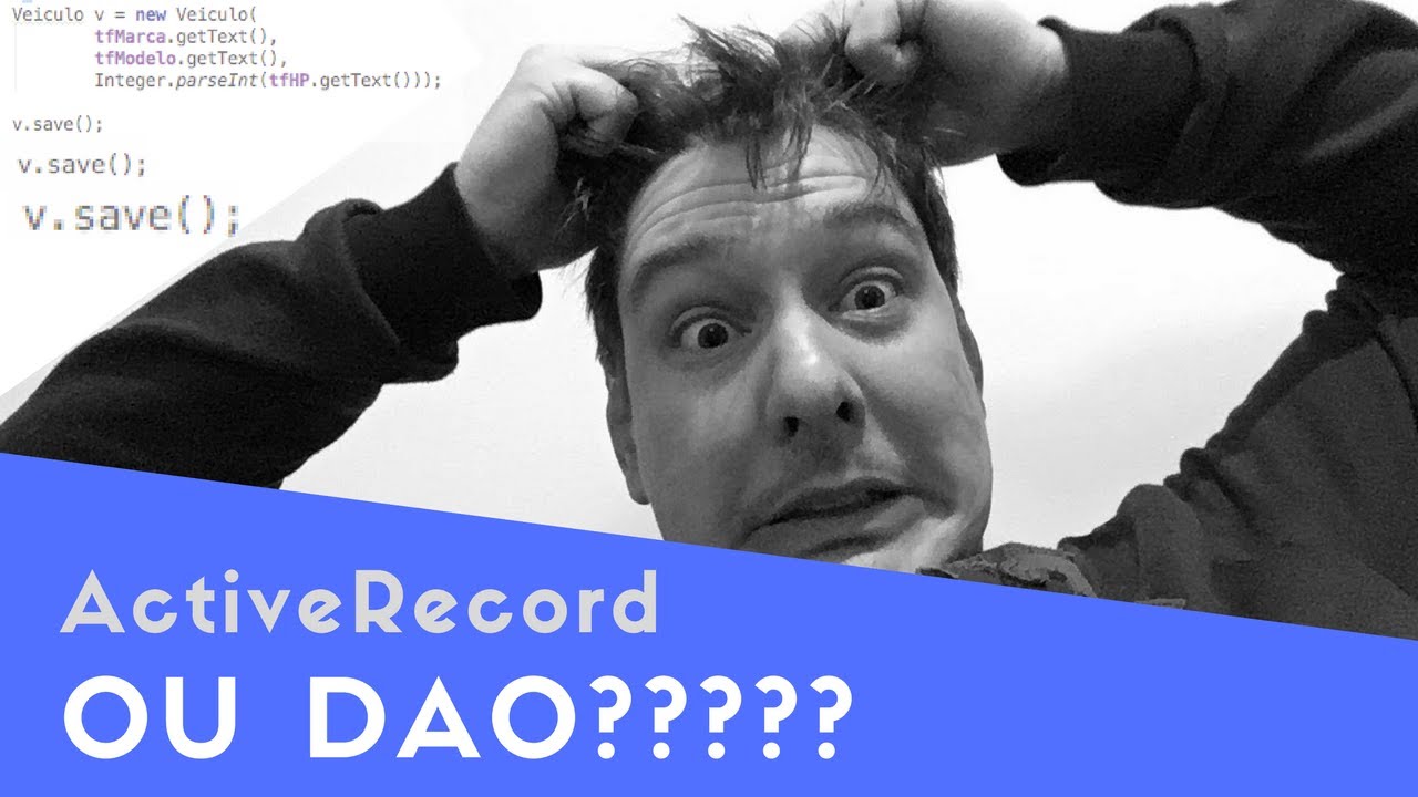 Javafx Activerecord Vs Dao Youtube 2443