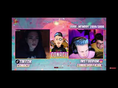 Cristina Ivone îi arata tâțele lui Conacu pe live 🔞CENZURAT🔞