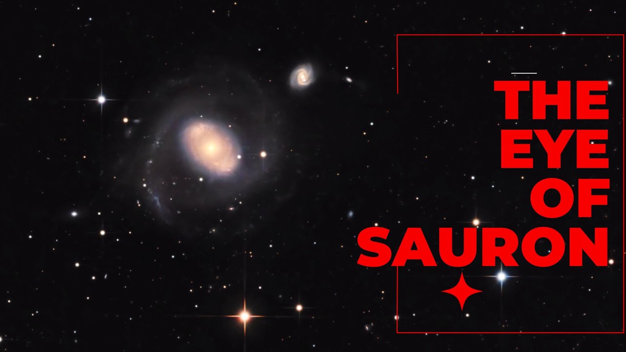 Eye of Sauron Galaxy: NGC4151 with Active Galactic Nucleus - YouTube