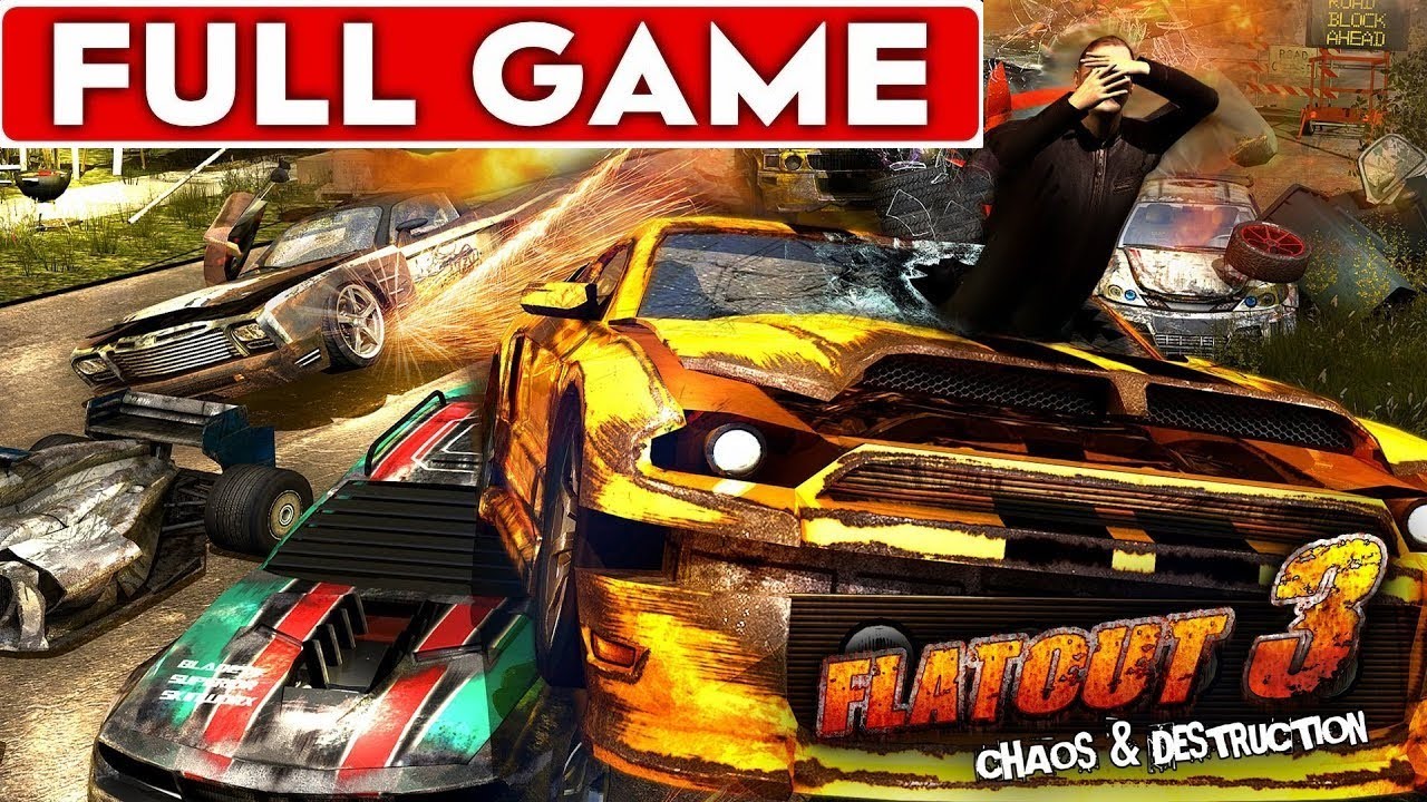 Flatout 3 Chaos & Destruction Full Game Walkthrough Longplay - YouTube