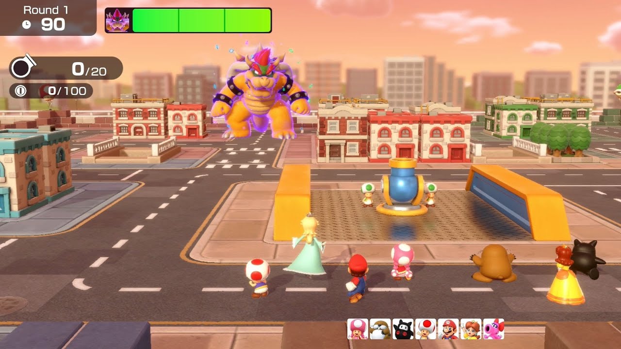 Super Mario Party Jamboree // Bowser Kaboom Squad (Bomber Bills ...