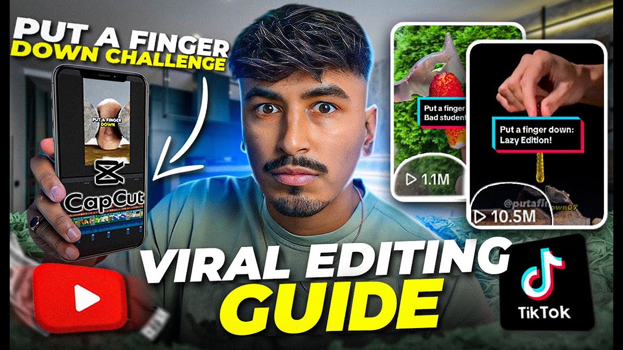 How I Edited Viral Put A Finger Down Videos + 60 Day TikTok Results ...
