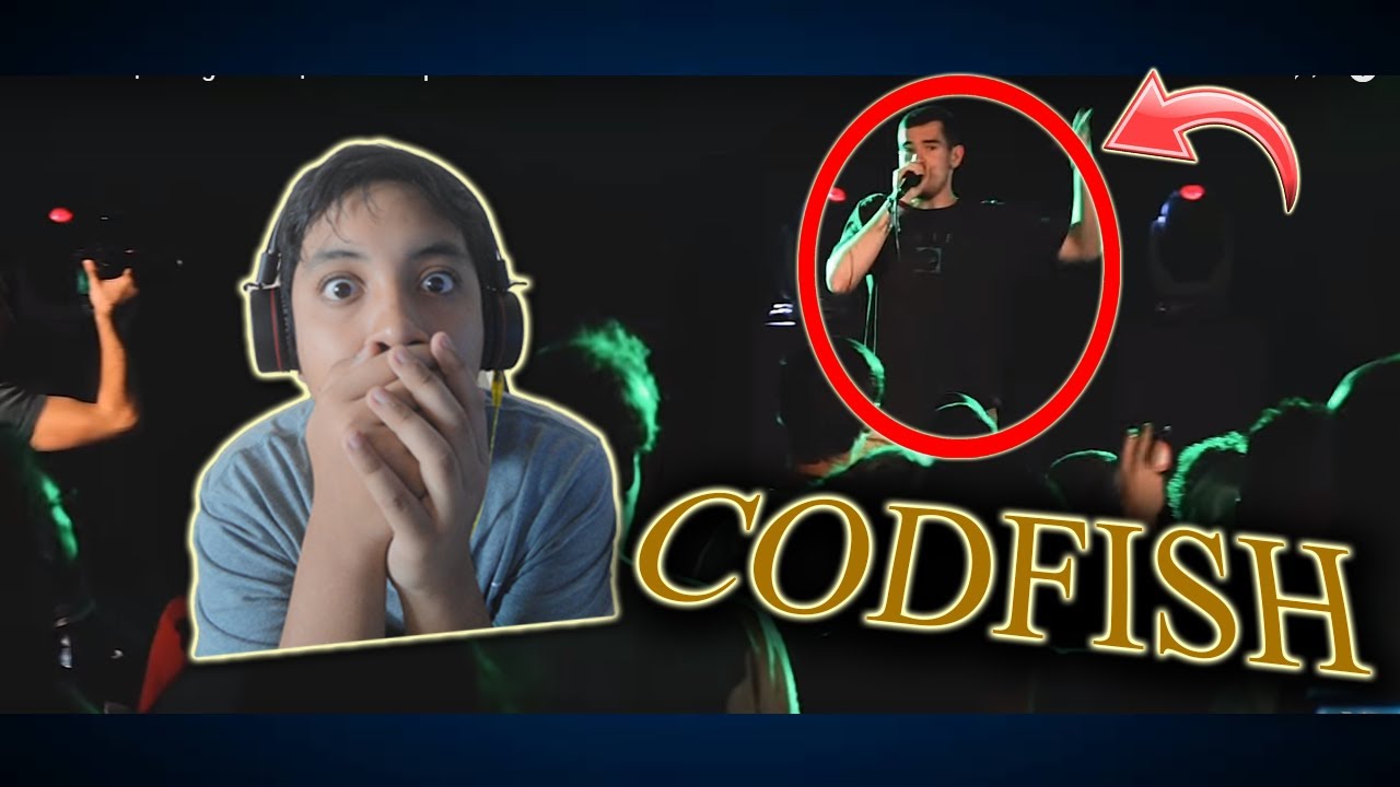 reaccionando a Codfish (BeatBox) - YouTube