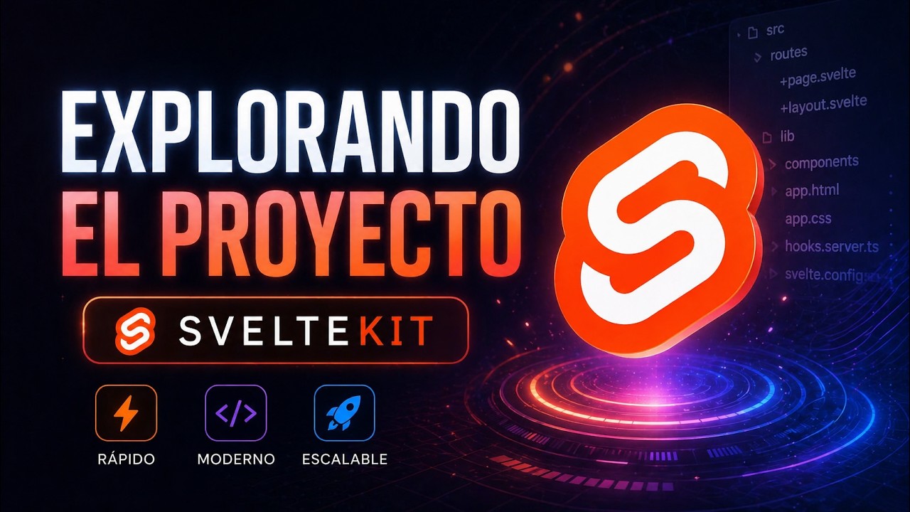 SvelteKit: Explorando la estructura de un proyecto 🌟 - YouTube