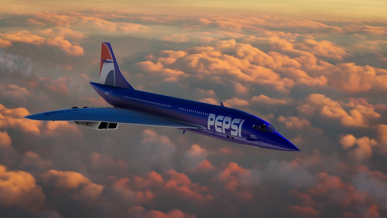 MSFS - DC Designs Concorde Pepsi 1996 Cinematic Flight (Toronto to ...