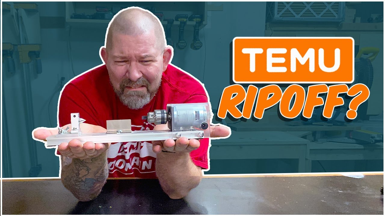 I Bought A TEMU Lathe! RIPOFF or Legit Woodworking Tool? - YouTube