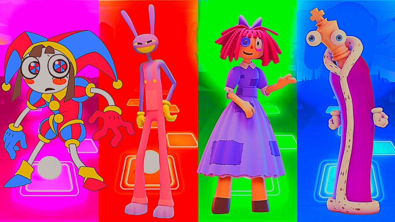 The Amazing Digital Circus Music Gameplay x Pomni x Jax x Ragatha x ...