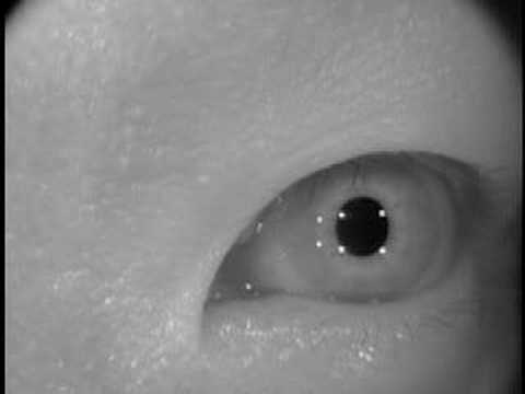 Eye movement and changes of pupil - YouTube