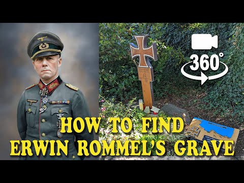 How to find Erwin Rommel's grave in Herrlingen, Germany