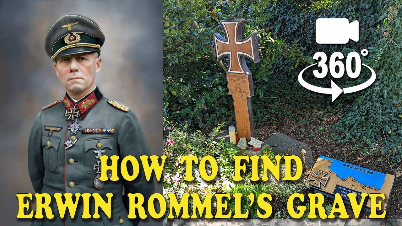 How to find Erwin Rommel's grave in Herrlingen, Germany - YouTube