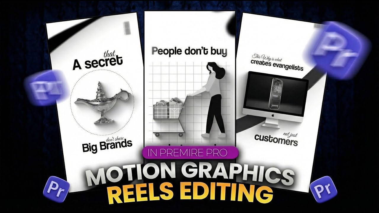 Modern Motion Graphics Reels in Premiere Pro – Complete Step-by-Step ...
