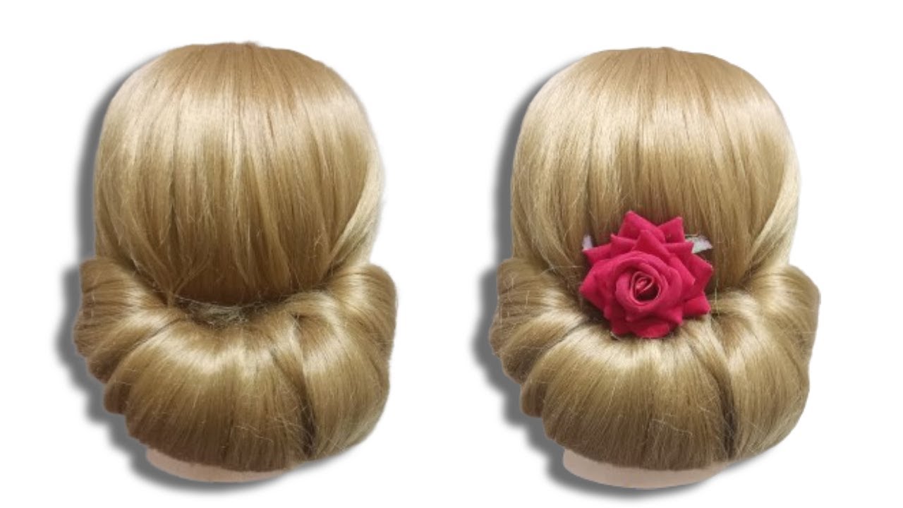 Beautiful Ladies Updo For Wedding I Juda Hairstyle Hair Hairstyle Hairstylegirl Bunhairstyle