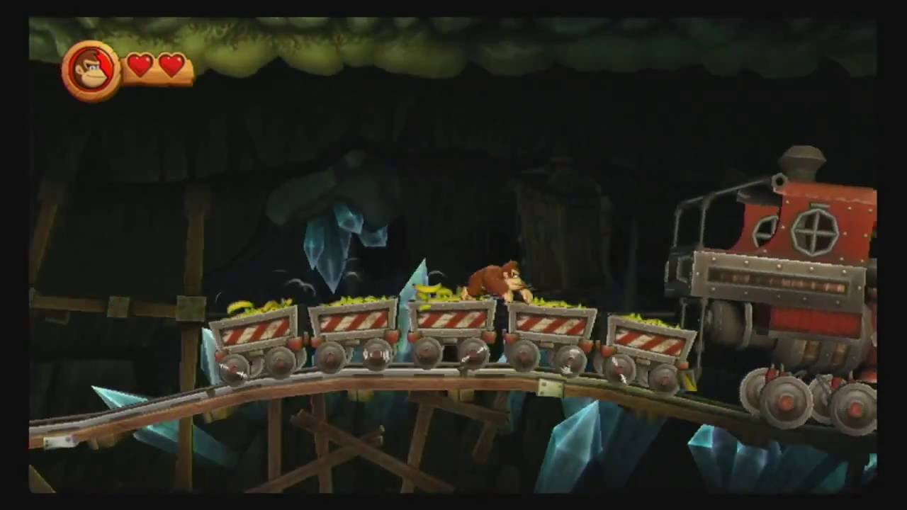 Donkey Kong Country Returns - 28 - Boss The Mole Train - Wii Let's Play ...