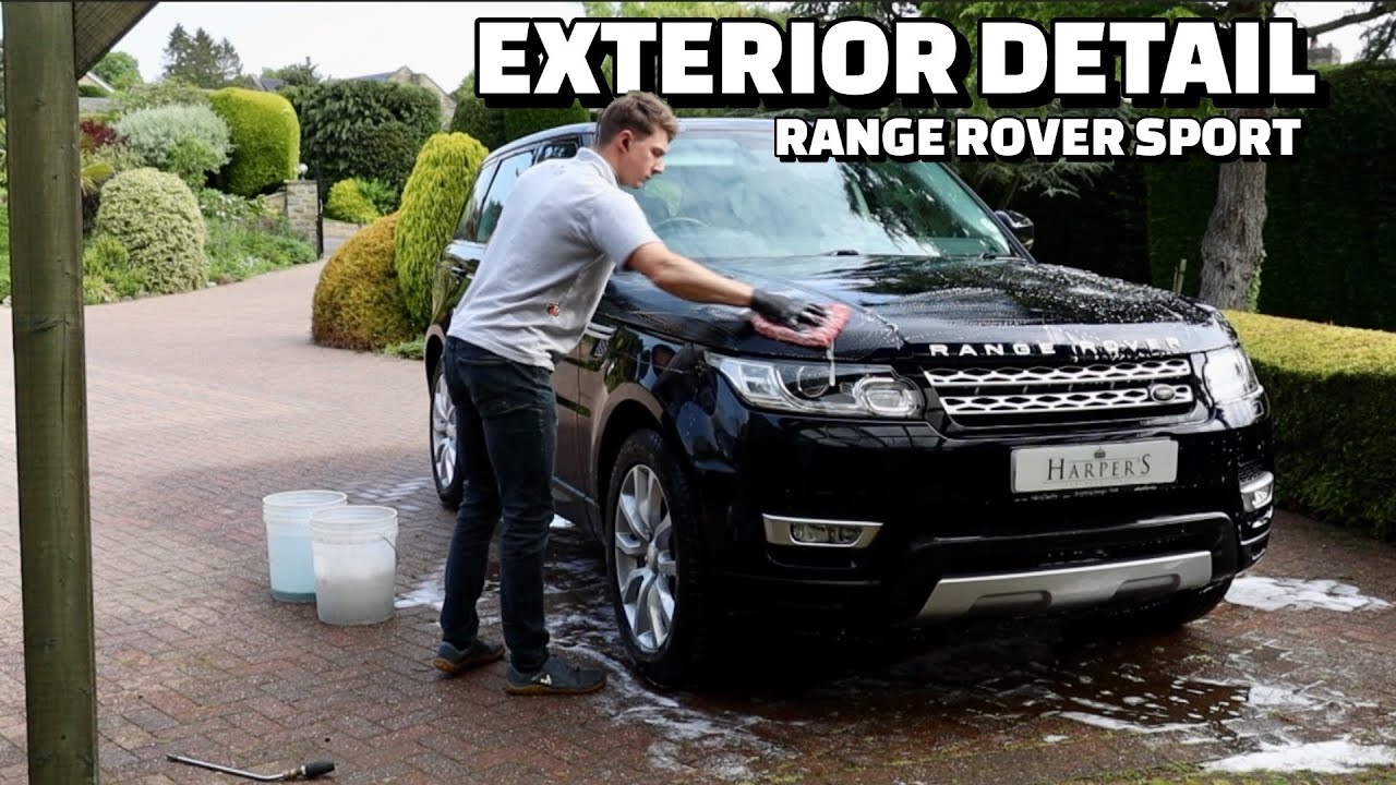 Range Rover - Exterior Deep Clean Wash - YouTube