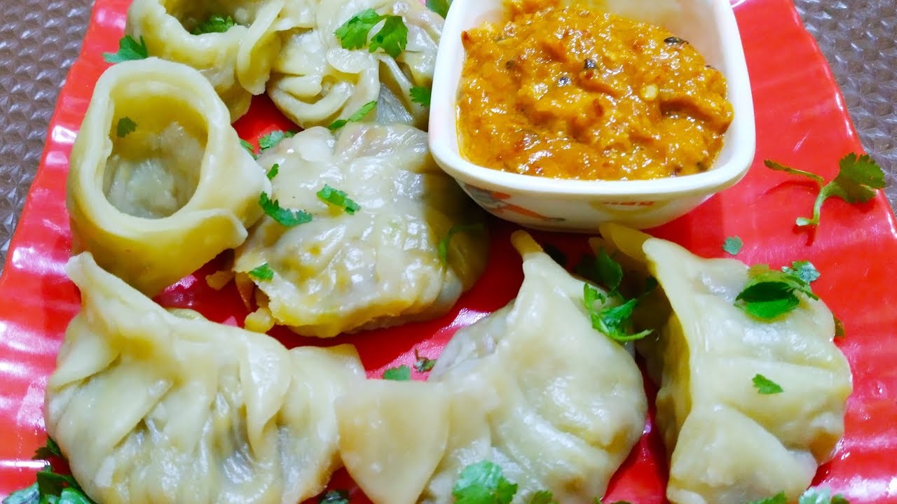 Veg momo recipe ll 3 easy way to fold momo - YouTube