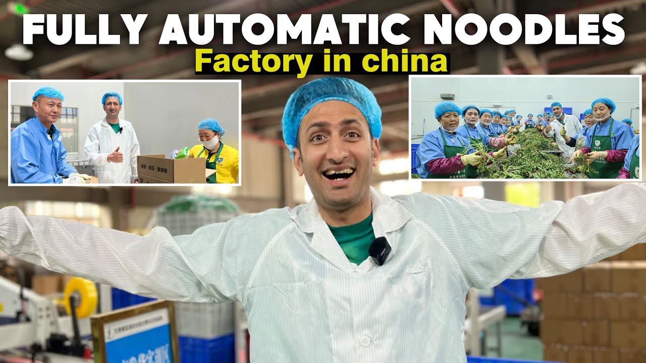 Fully automatic noodles factory in china with production capacity of ...