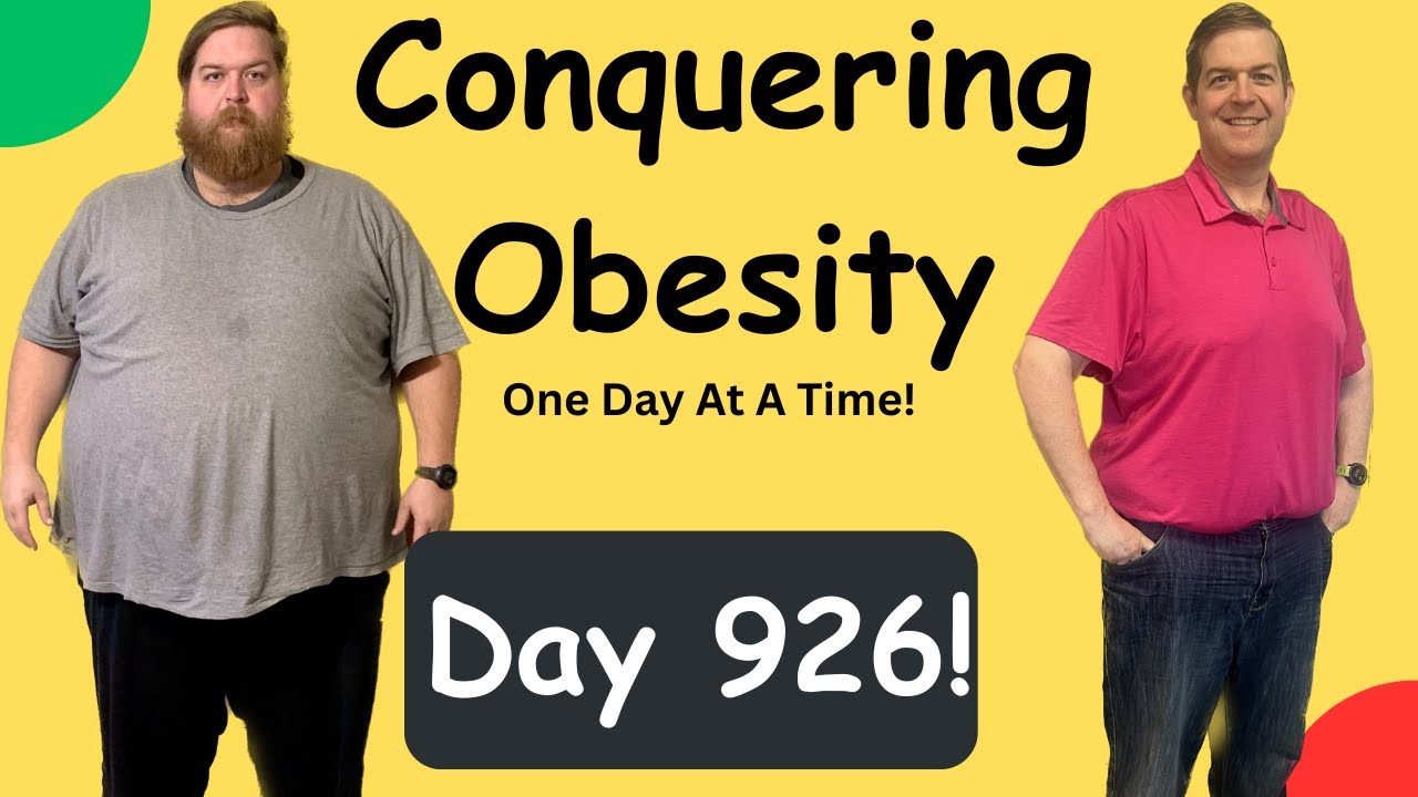 Day 926! Over 250lbs Weight Loss! Finding a Diet That Works - YouTube