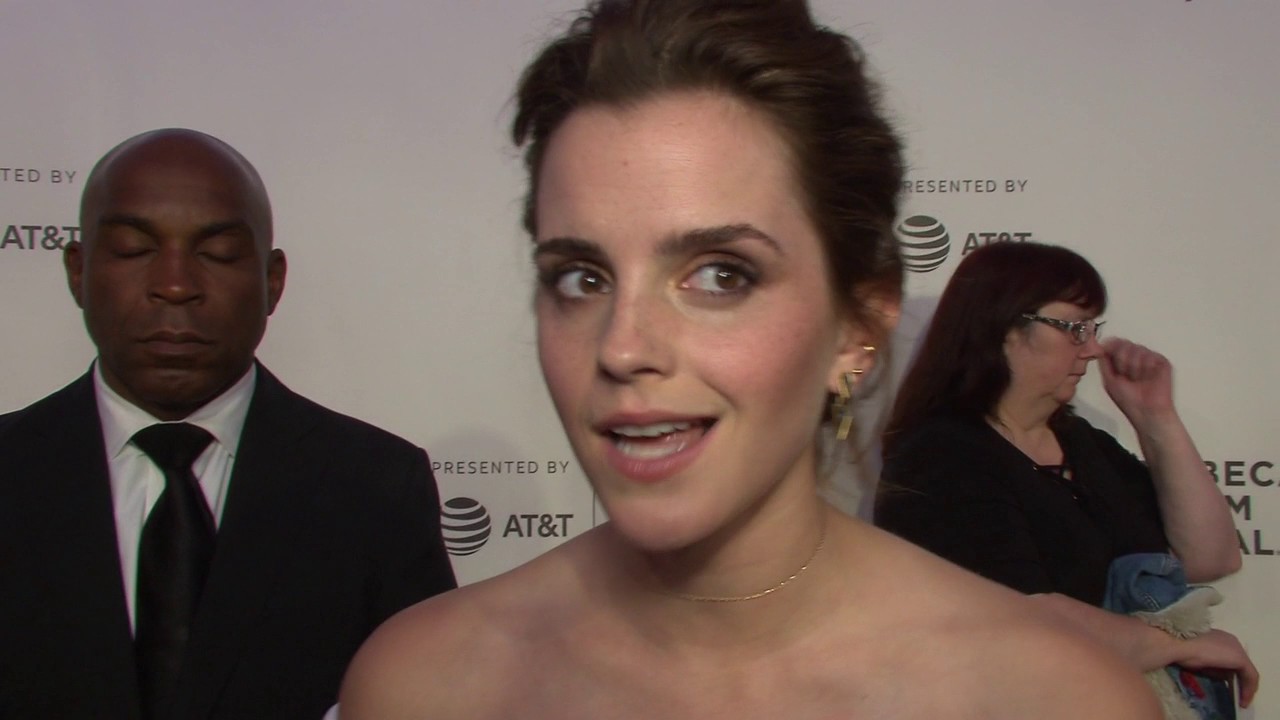 The Circle: Emma Watson "Mae" Red Carpet Movie Premiere Interview ...