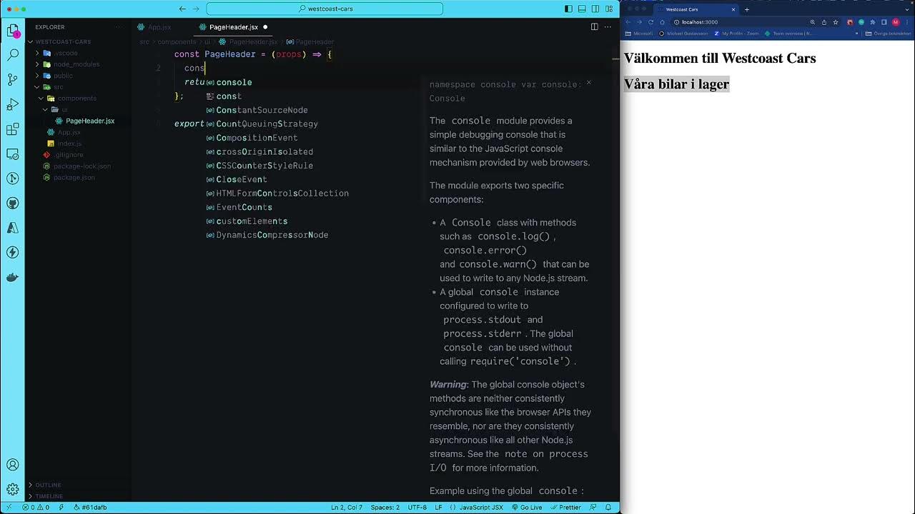 React 05-Intro-Komponenter - YouTube