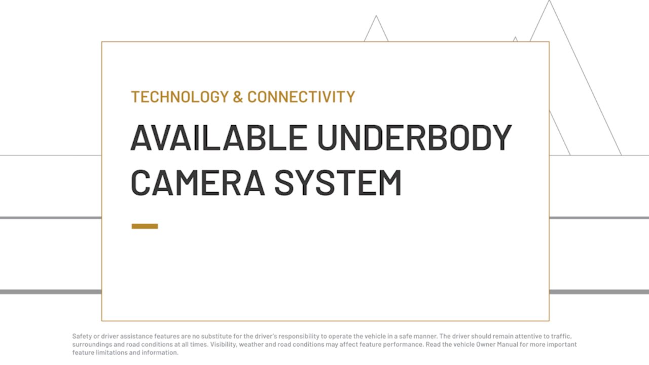 Available Underbody Camera System for Chevy Vehicles | Tim Lally ...