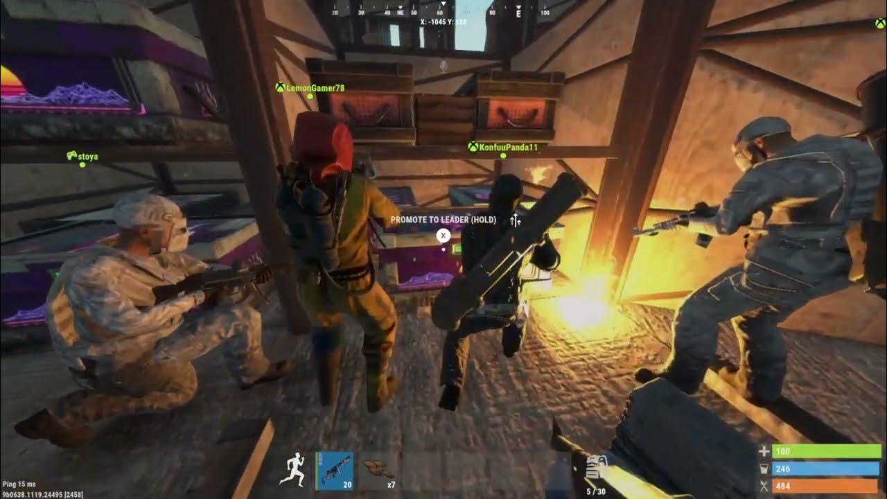 RUST CONSOLE EDITION - Raid Part 1 #rust #rustraid #raiding #consolegaming - YouTube