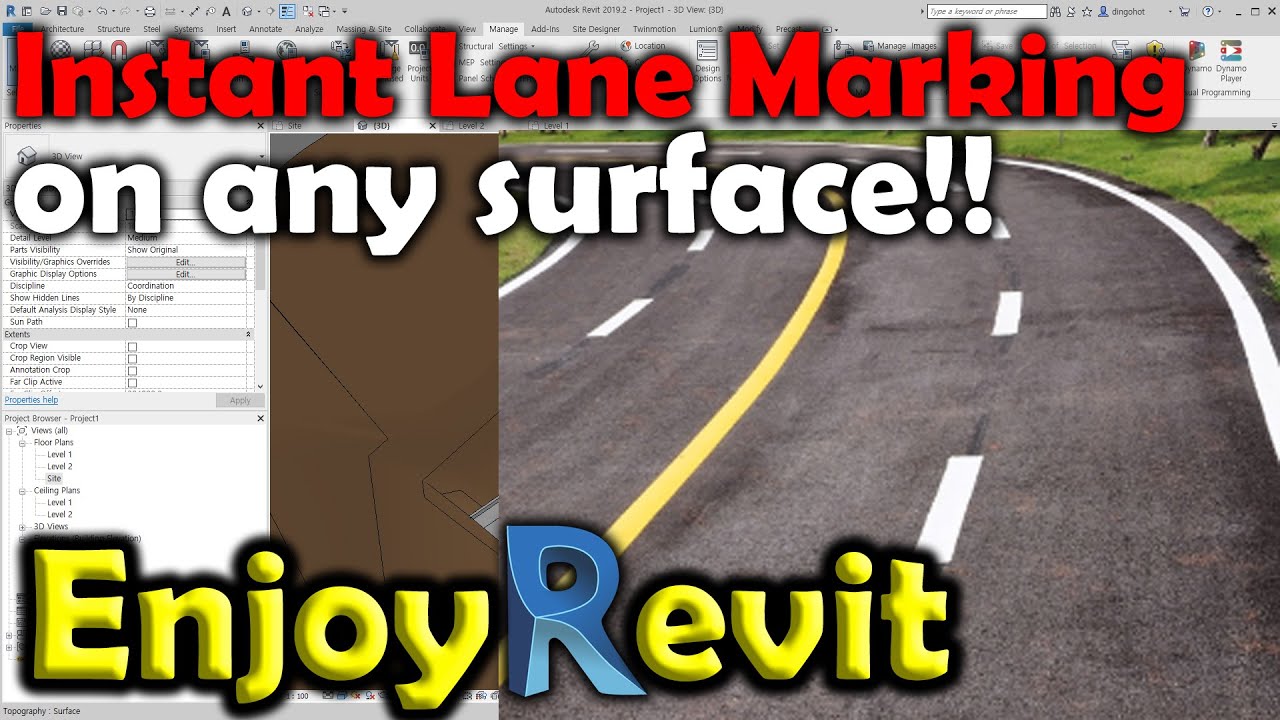 Lane Marking Generator Dynamo[ENG SUB] with Download link - YouTube