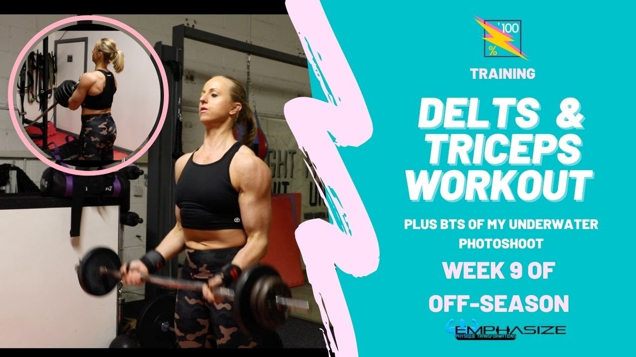 BUILDING DELTS & TRICEPS | BODYBUILDING WORKOUT | WOMEN'S NATURAL ...