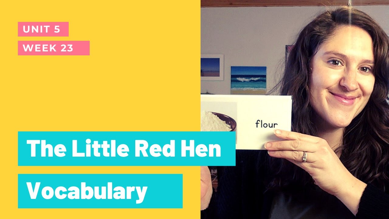 Vocabulary for The Little Red Hen - YouTube