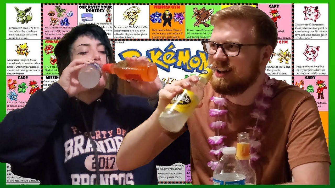 Pokemon Drinking Board Game | CABIN VLOGS #7 - YouTube