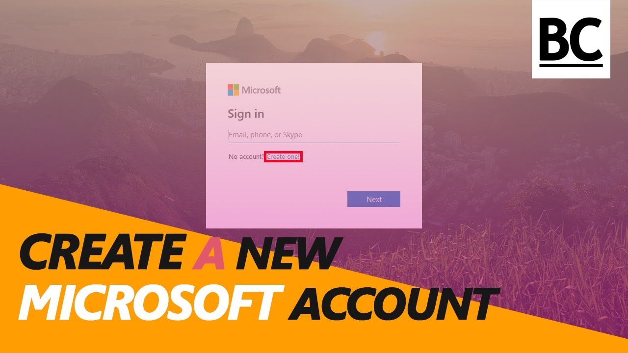 Create an Outlook Email Account and use it for Microsoft Windows 10 ...