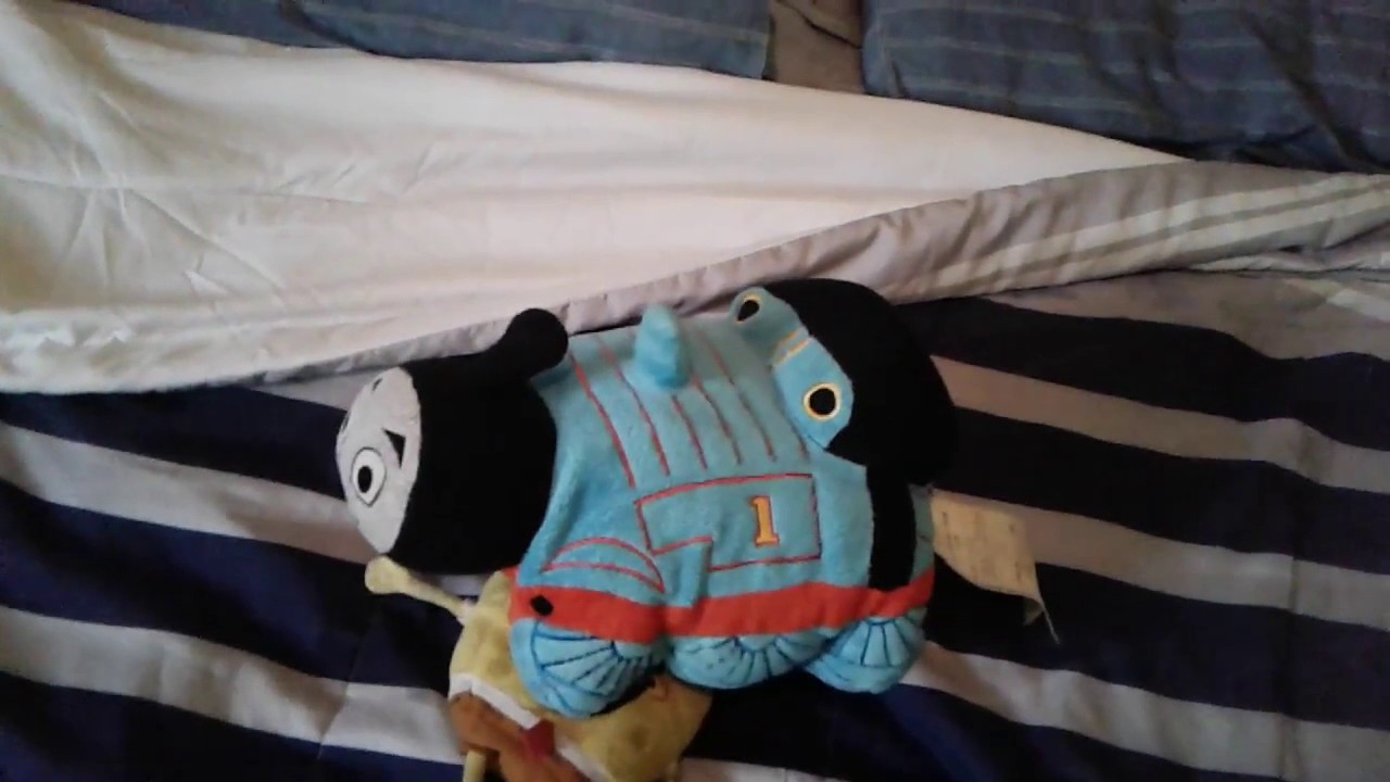 SpongeBob gets crushed by Thomas - YouTube